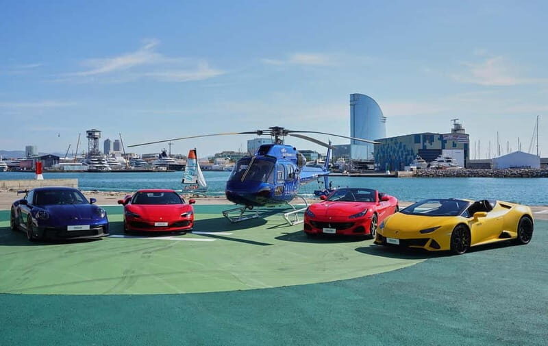 Barcelona: Helicopter and Supercar Driving Experience - The Itinerary: What You Can Expect