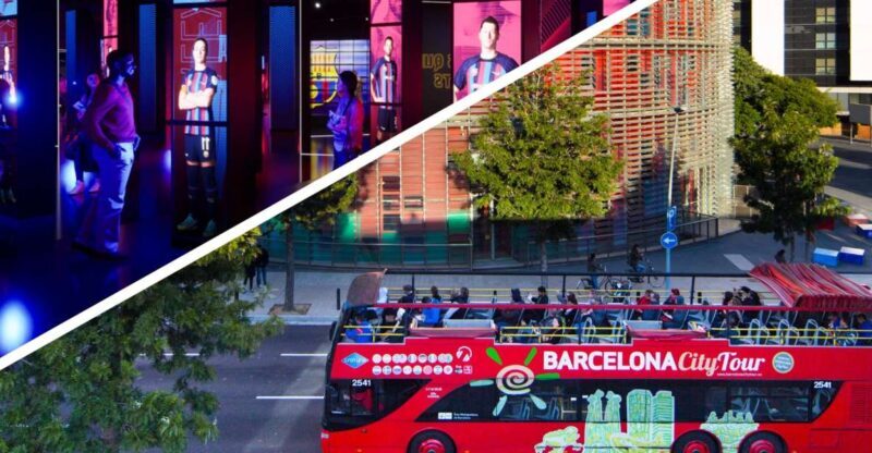 Barcelona Hop-On Hop-Off Bus and FC Barcelona Immersive Tour - The Sum Up
