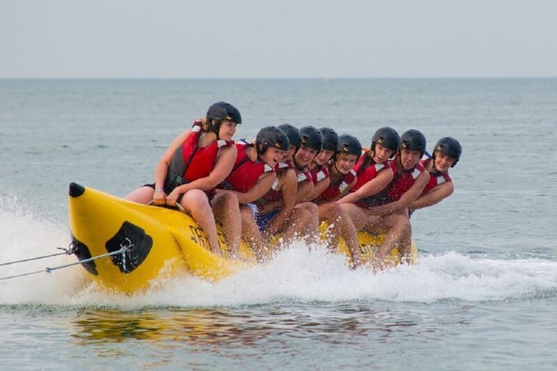 Barcelona: Inflatable Banana Boat Ride - Key Points