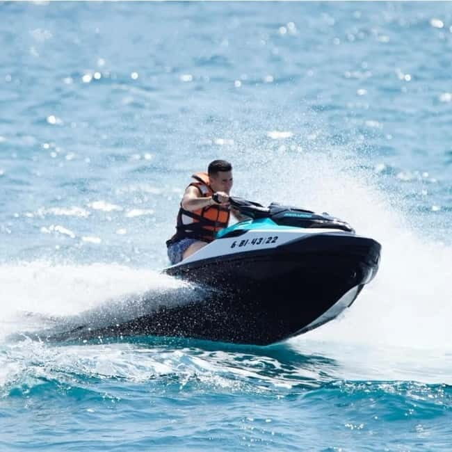 Barcelona: Jet Ski Ride 1 or 2 People w/ Instructor Included - Key Points