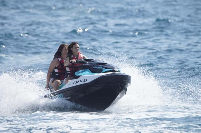 Barcelona: Jetski No Licence Tour Hotel W - Photo included - Key Points