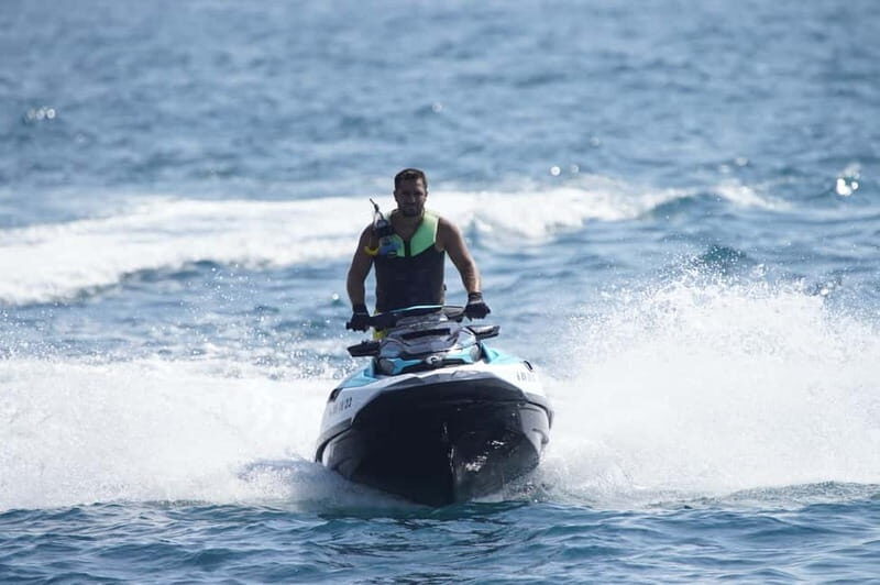 Barcelona: Jetski No Licence Tour Hotel W - Photos included - Key Points