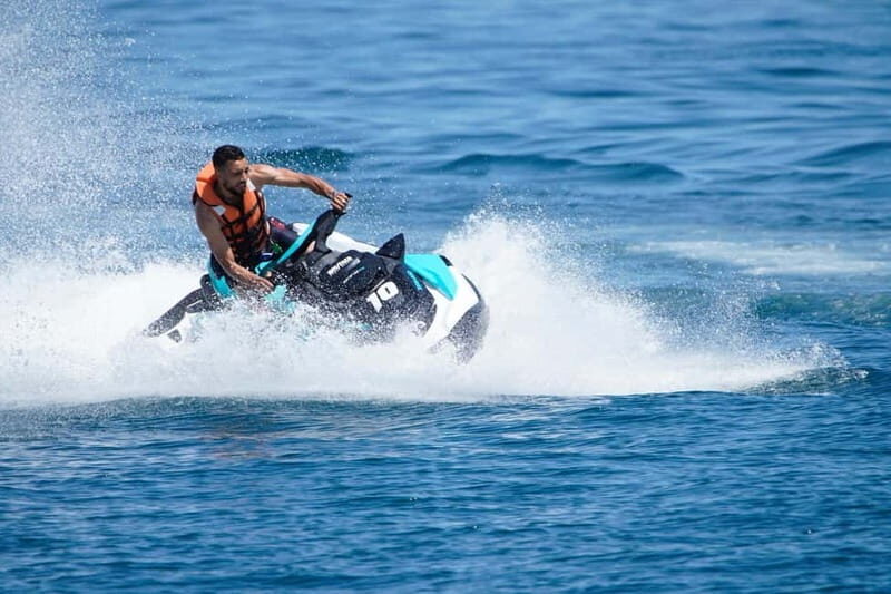 Barcelona: Jetski No Licence Tour Hotel W - Photos included - An Up-Cclose View of Barcelona’s Coast on a Jet Ski