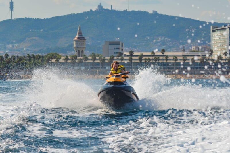 Barcelona: Jetski rental in Barcelona - The Itinerary and How the Day Unfolds
