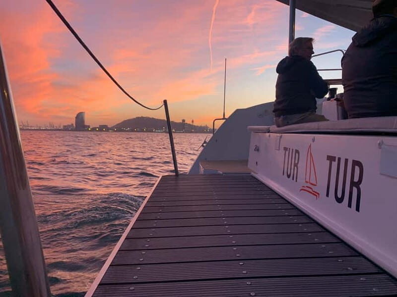 Barcelona: Luxury Catamaran Sunset Cruise - Barcelona: Luxury Catamaran Sunset Cruise – An Authentic Coastal Experience