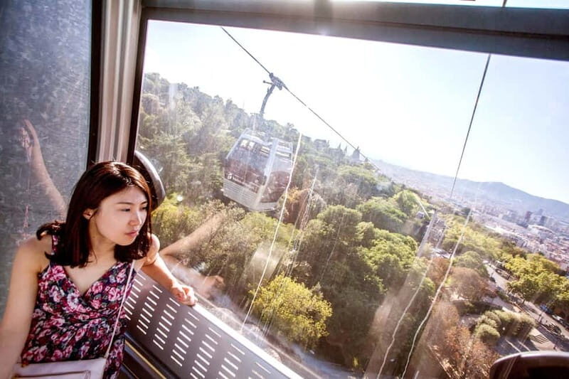 Barcelona: Montjuïc Cable Car Roundtrip Ticket - The Experience in Detail