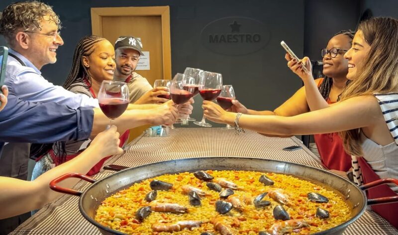Barcelona: Paella Maestro Market Tour & Sangria & Tapas - Key Points