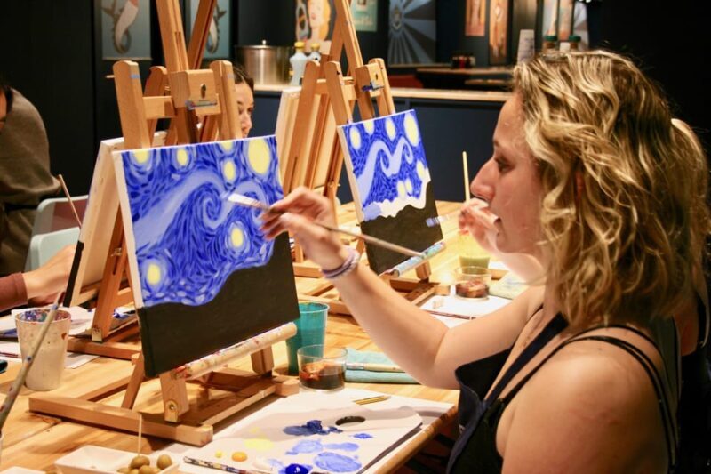 Barcelona: Paint and Sip Experience with Spanish Vermouth - Key Points