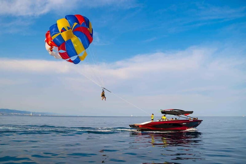 Barcelona: Parasailing magic flight and views above the sea - The Experience at a Glance