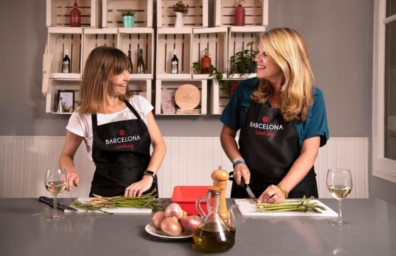 Barcelona: Premium Tapas & Paella Cooking Class - A Close Look at the Experience