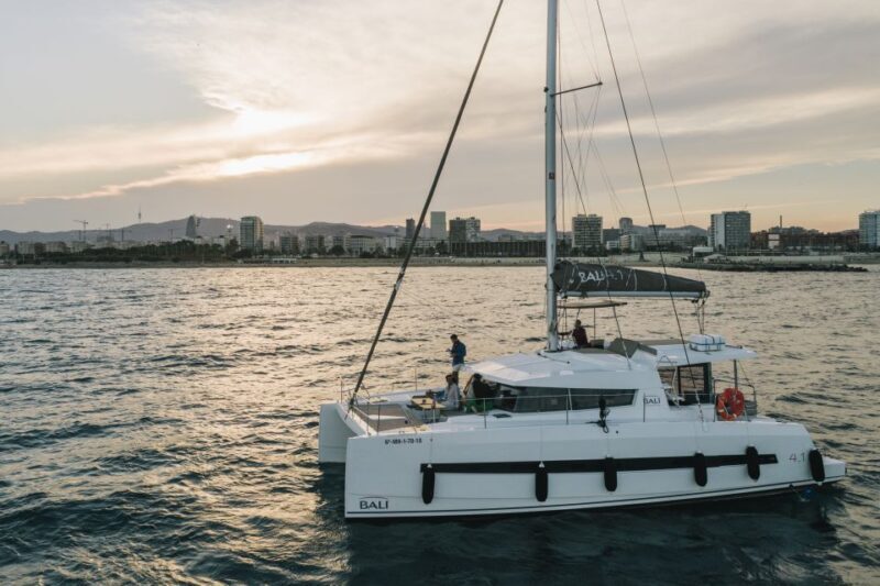 Barcelona: Private Catamaran Sailing with Drinks and Snacks - A Smooth Sailing Experience: Private Catamaran in Barcelona