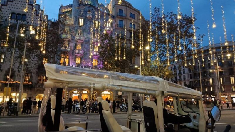 Barcelona: Private Christmas Lights Tour by Eco Tuk Tuk - A Practical Look at the Tour Experience