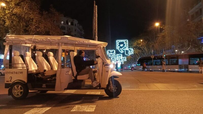 Barcelona: Private Christmas Lights Tour by Eco Tuk Tuk - The Sum Up