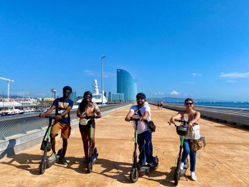 Barcelona: Private E-bike Tour or E-Scooter - The Sum Up