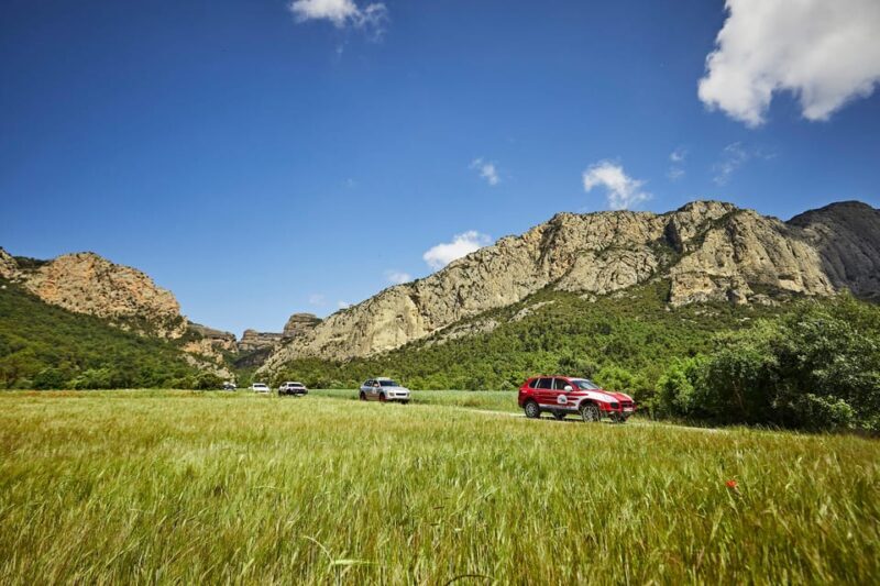 Barcelona: Private Porsche Cayenne Adventure + Transfer - Key Points