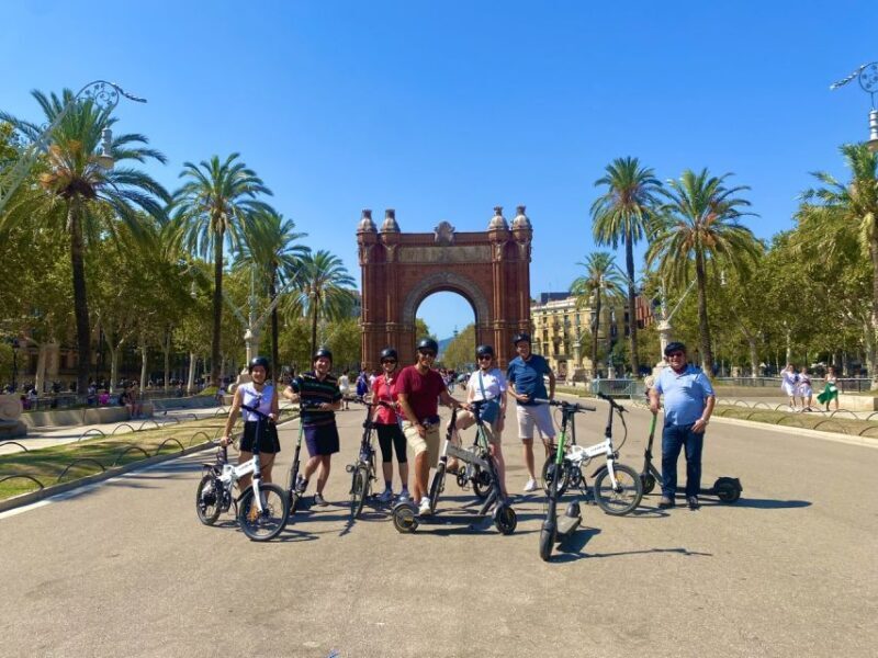 Barcelona: Sagrada Familia Electric Scooter or Bike Tour - Discovering Barcelona: An Adventure on Wheels