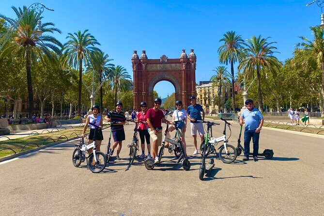 Barcelona Sagrada familia Electric Scooter or E-Bike Tour - An Overview of the Experience