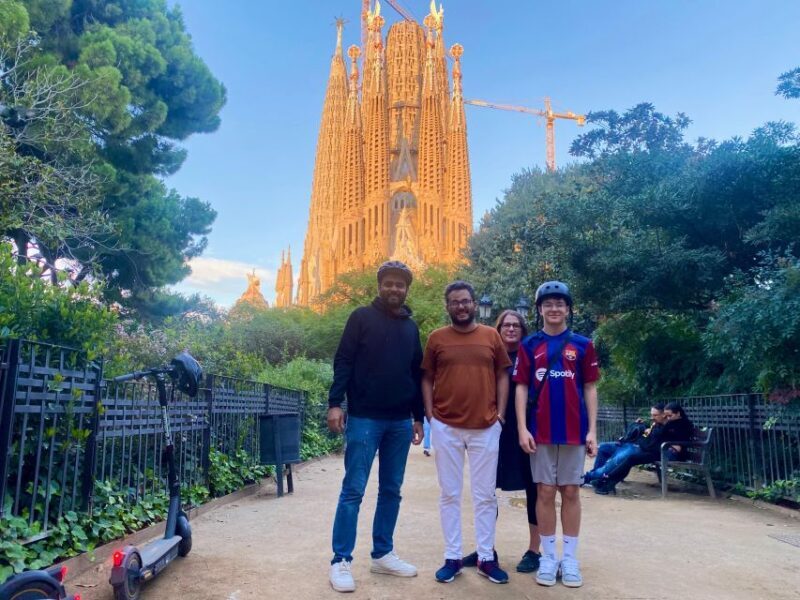 Barcelona: Sagrada Familia Private E-Scooter Tour - What Travelers Can Expect