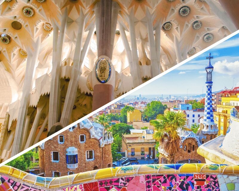Barcelona: Sagrada Familia with Towers and Park Güell Tour - Parc Güell: 1.5 Hours Guided Tour