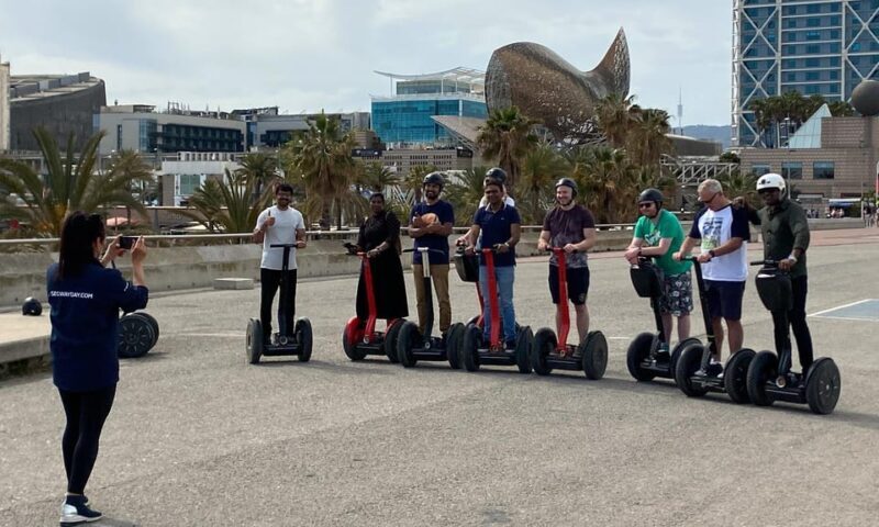 Barcelona: Sightseeing Park Ciutadella and Beach Segway Tour - Key Points