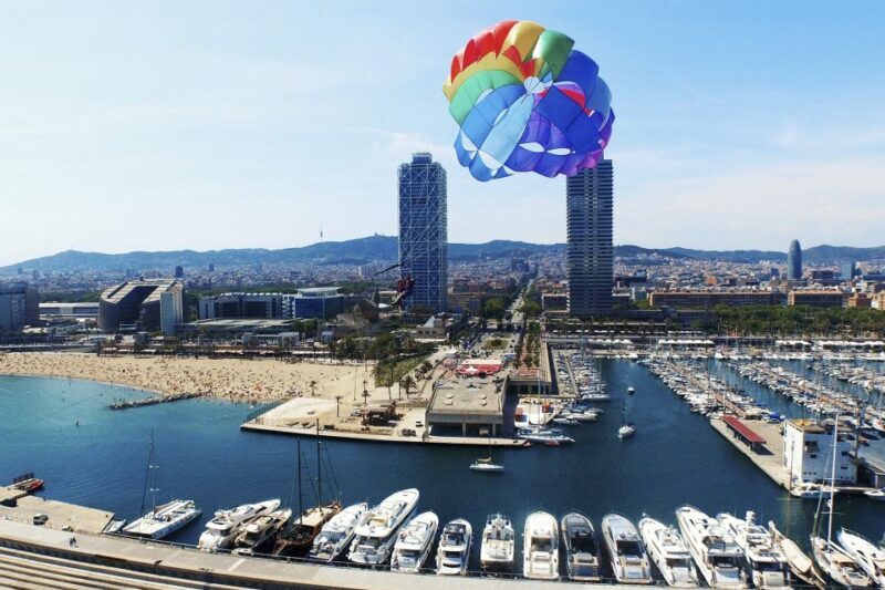 Barcelona: Small-Group Parasailing Experience - Key Points