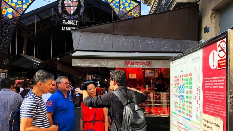 Barcelona: Street Food & Sightseeing Tour with Local Market - Key Points