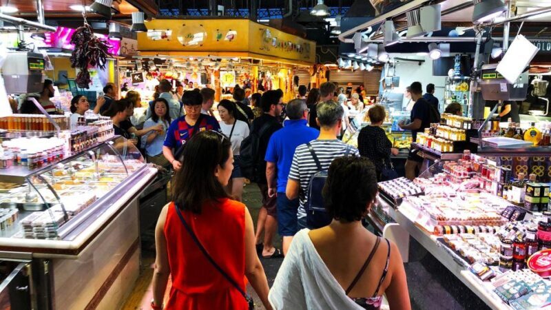 Barcelona: Street Food & Sightseeing Tour with Local Market - An introduction to a culinary journey in Barcelona