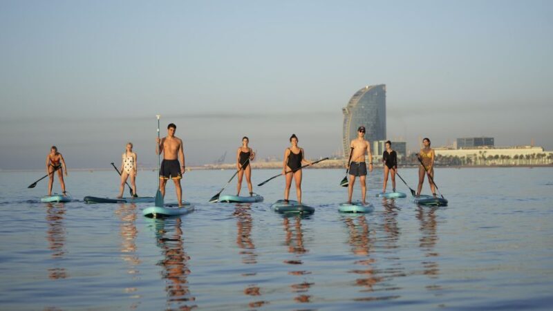 Barcelona: Sunrise Paddleboarding with Instructor and Photos - A Closer Look at the Experience