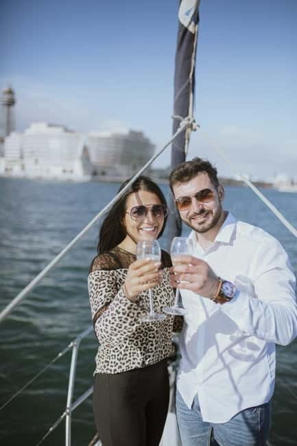Barcelona: Sunset Sailboat Cruise with Open Bar and Snacks - Authentic Experiences with a Touch of Luxury