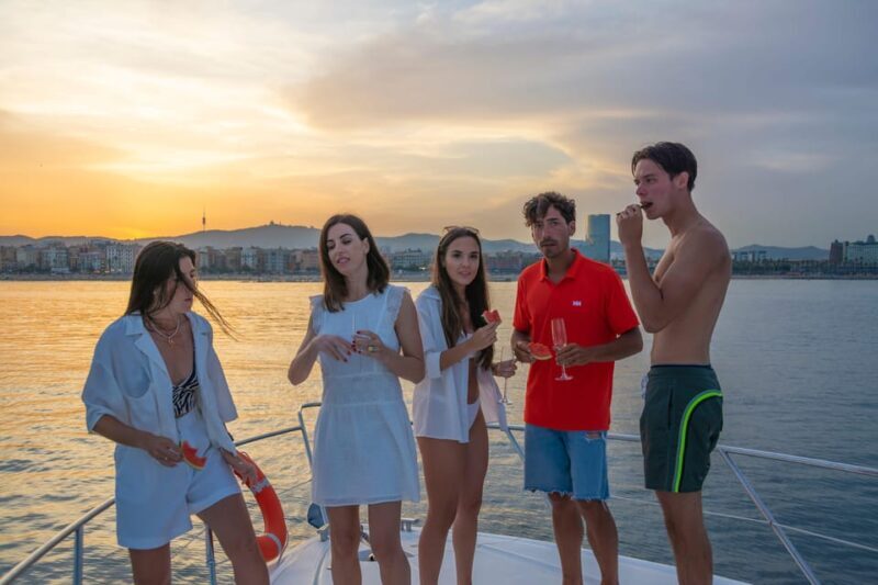 Barcelona: Sunset sailing in yatch with wine and snacks - The Yacht and Its Environment