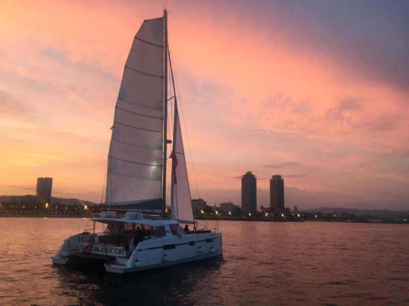 Barcelona: Sunset Sailing Tour with Open Bar & Snacks - An Overview of the Experience