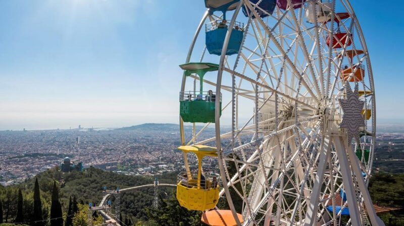 Barcelona: Tibidabo Amusement Park Admission Ticket - Key Points