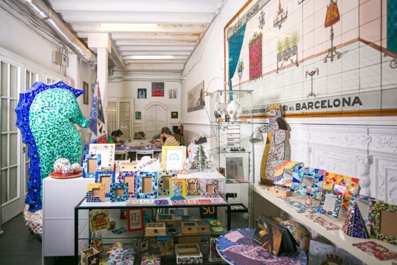 Barcelona: Trencadís Mosaic Class  Learn Gaudí's Technique - The Value of the Experience