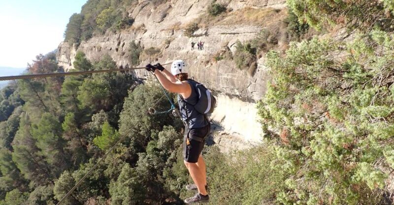Barcelona: Via Ferrata Baumes Corcades in Centelles - Key Points