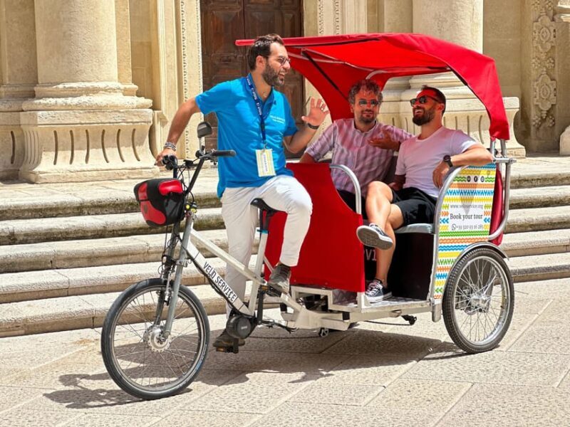 Bari: Old Town Guided Eco-Friendly Rickshaw Tour - Key Points