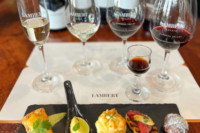 Barossa Valley: Canape and Wine Pairing at Lambert Estate - The Itinerary: What You Can Expect