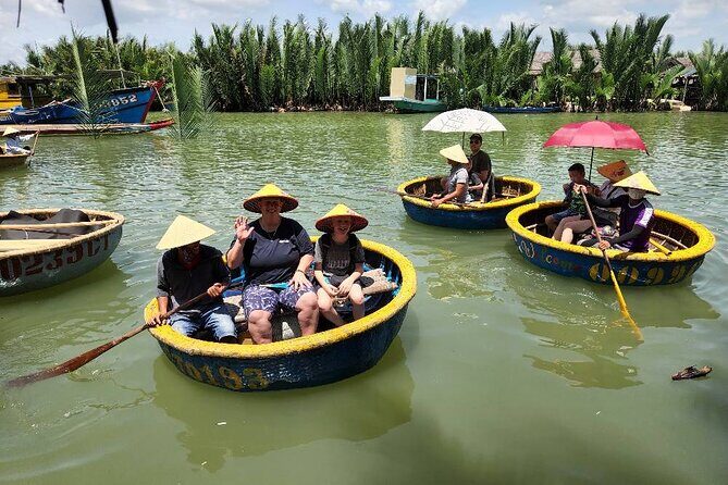 Basket Boat ride to visit Coconut Jungle & Hoi An Walking Tour, Night market - Authentic Insights from Reviewers