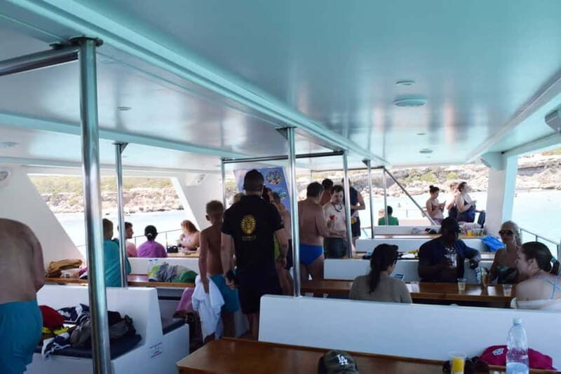 BBQ Boat: Nafsika II Sunset BBQ, Waterslide & Swimming Trip - In Short