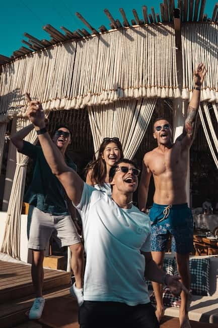 Beach Clubs Parties in Mykonos during the season - What to Expect at Both Clubs