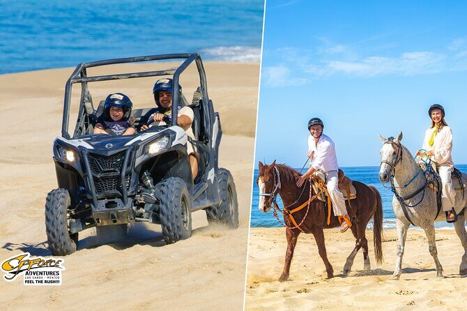 Beach Horseback Ride & Can-Am X3 Tour  Cabo Combo - Key Points