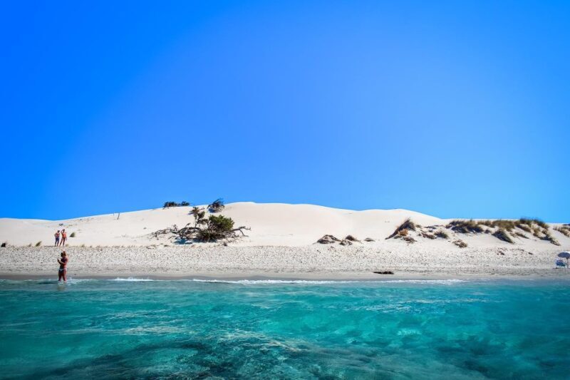 Beach Tour Porto Pino & Piscinnì from Cagliari - The Stop at a Local Bar and Supermarket