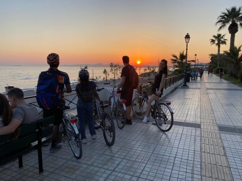 Beachside Cycling Adventure: Athens Tour with Swimming Stop - The Itinerary in Detail
