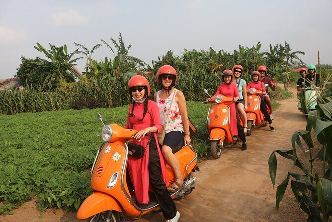 Beautiful Female Riders Vespa Red River Countryside Tour 5 Hours - FAQs