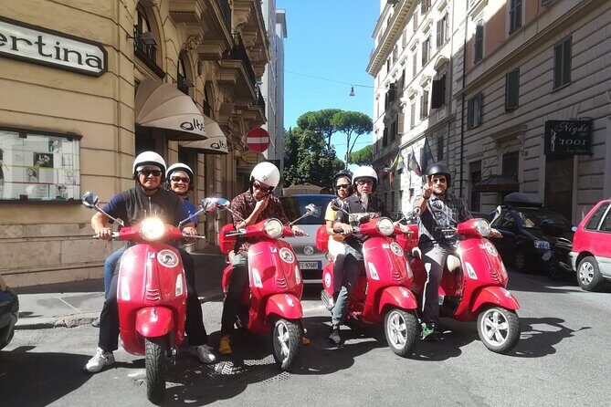 Beautiful Roma Tour on Vespa with Driver - FAQ