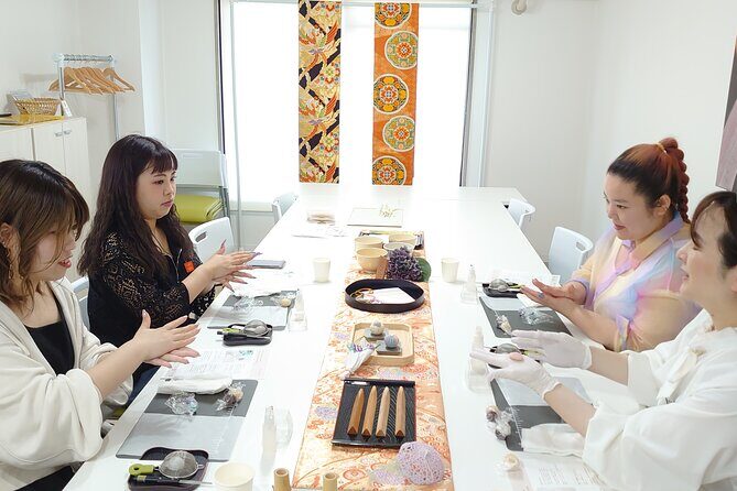 Beautiful Wagashi (Japanese Sweet) Making Class - An In-Depth Look at the Wagashi Making Class