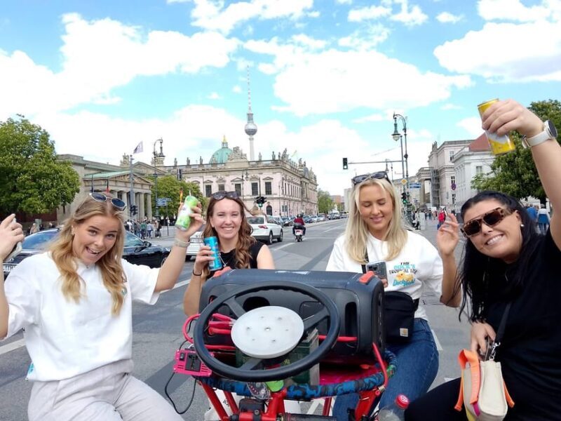 Beer Bike & Party Bike: Unforgettable Berlin City Tour incl. pickup - The Sum Up