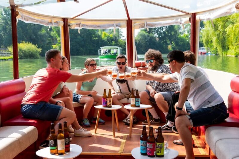 BEER WAY Ljubljana: Boat & Craft Beer Tasting Tour - Setting the Scene: The Boat Experience