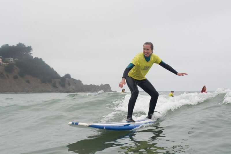 Beginner Surfing Lesson - Pacifica or Santa Cruz - A Close Look at What to Expect
