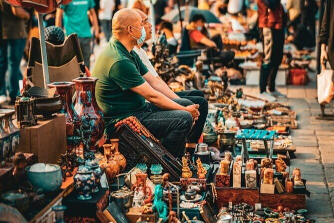 Beijing Culture Tour to Antique Market and Cloisonné Workshop - Key Points