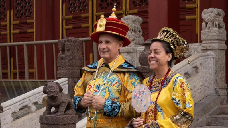 Beijing: Forbidden City Imperial Costume Experience Tour - What to Expect from the Forbidden City Imperial Costume Experience